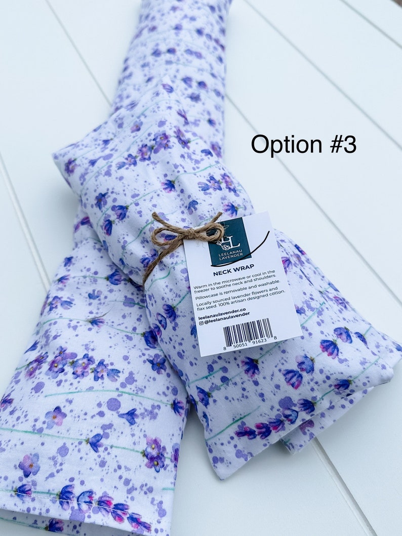 Lavender Neck Wrap Weighted Neck Wrap Aromatherapy Relaxation Sleep Aid ...