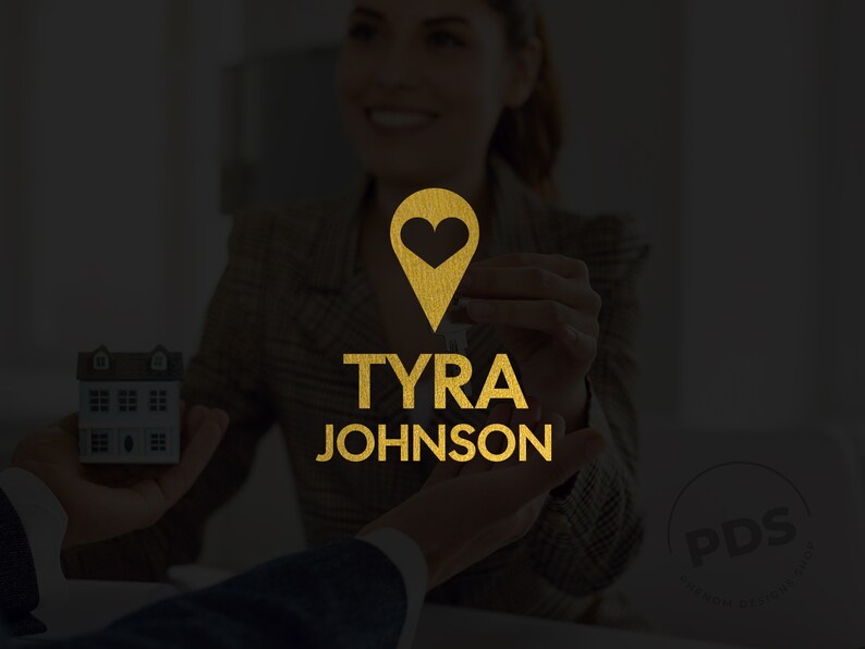 Real Estate Logo, Realtor Logo, Map Pin Logo, Real Estate Agent Logo ...