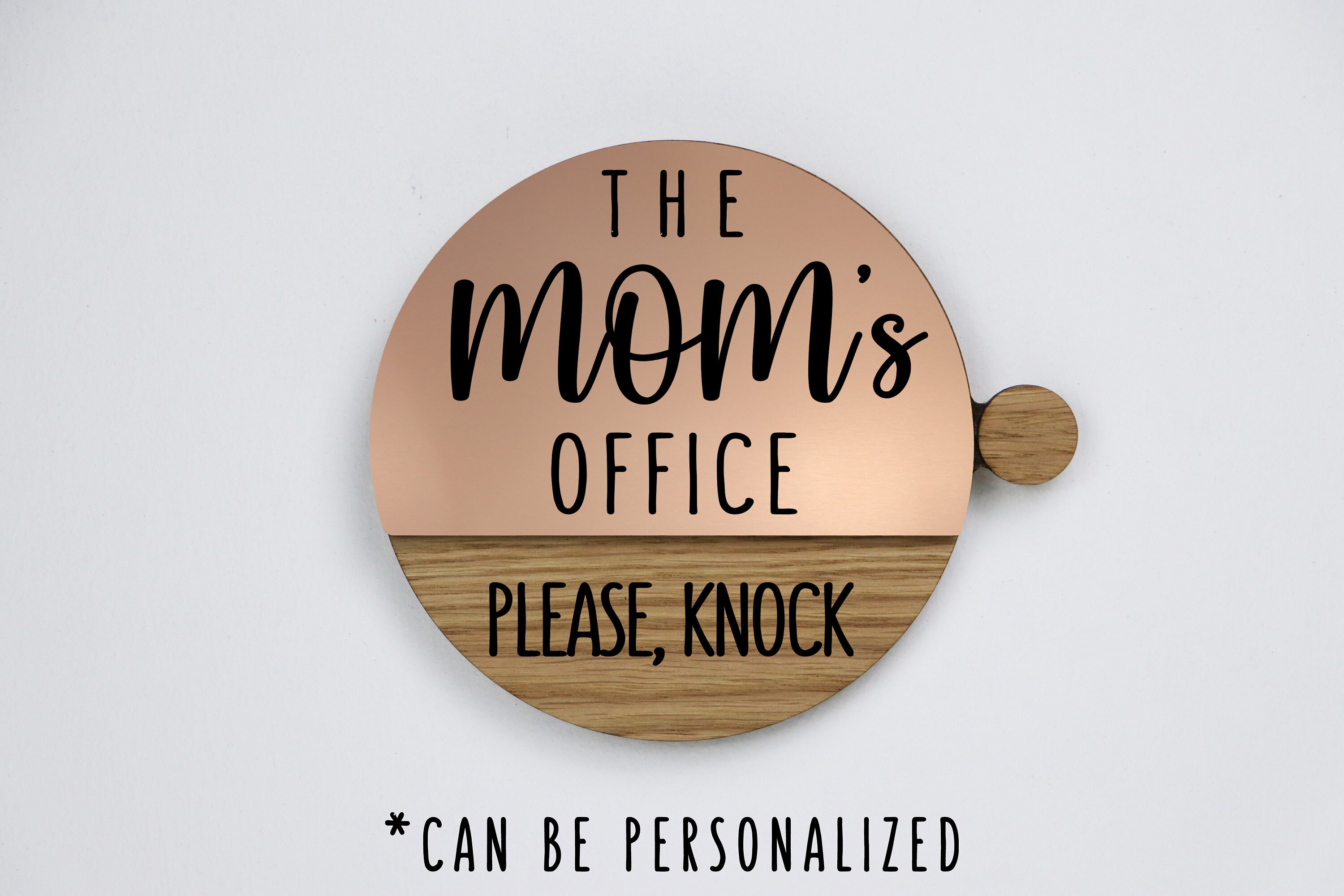 Puerta en un letrero de reunión / Letrero de placa de - Etsy México