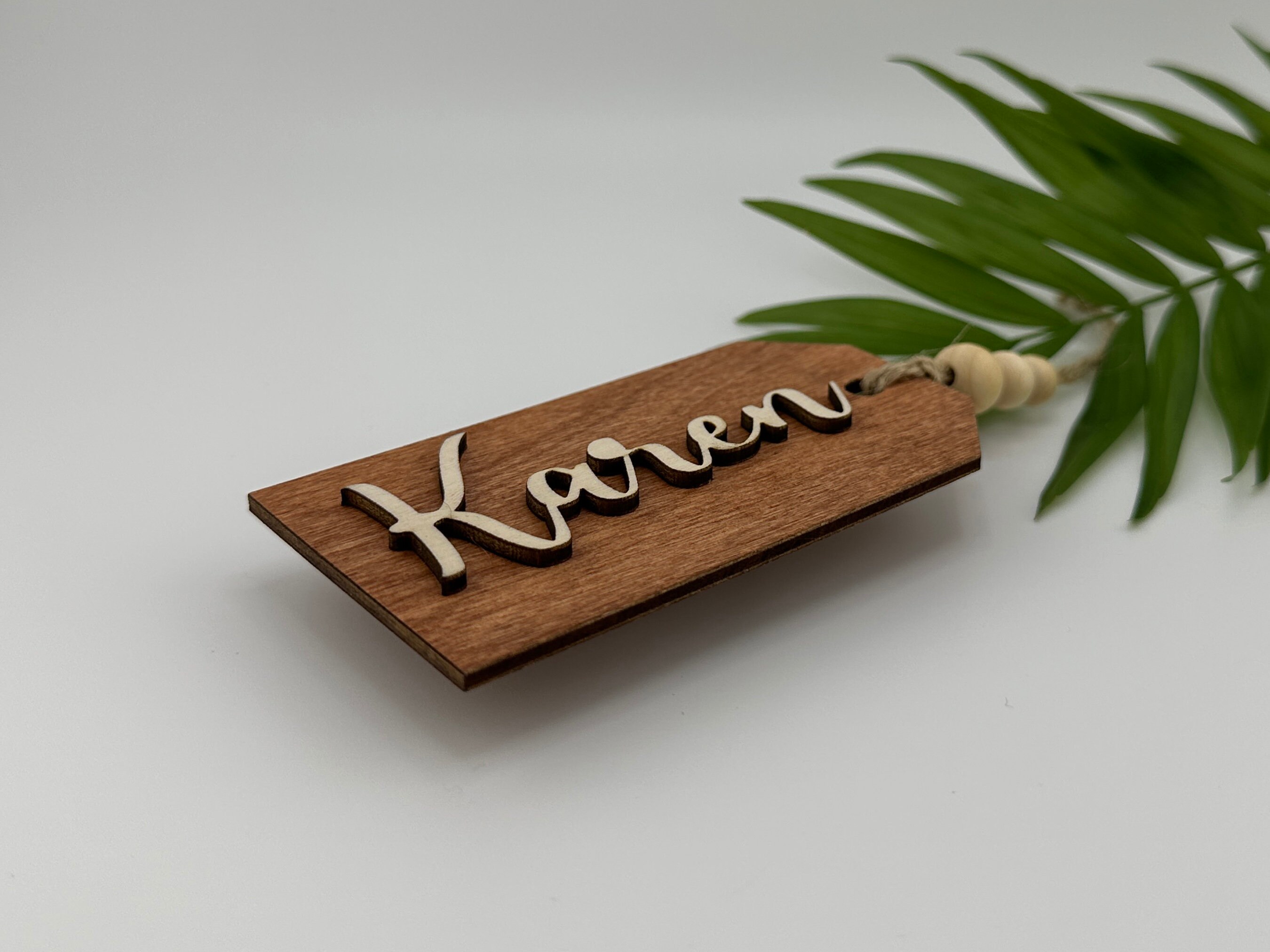 Personalized Tags Gift Tags With Names Wood Tags Custom Wood Gift ...