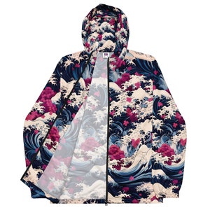 Premium Men’s Windbreaker "deep Blue" - Waves Exclusive Drop Collection ...