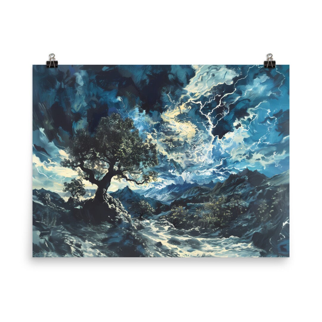 Tempest - Enhanced Matte Paper Poster, Design Decor, Room Decoration ...