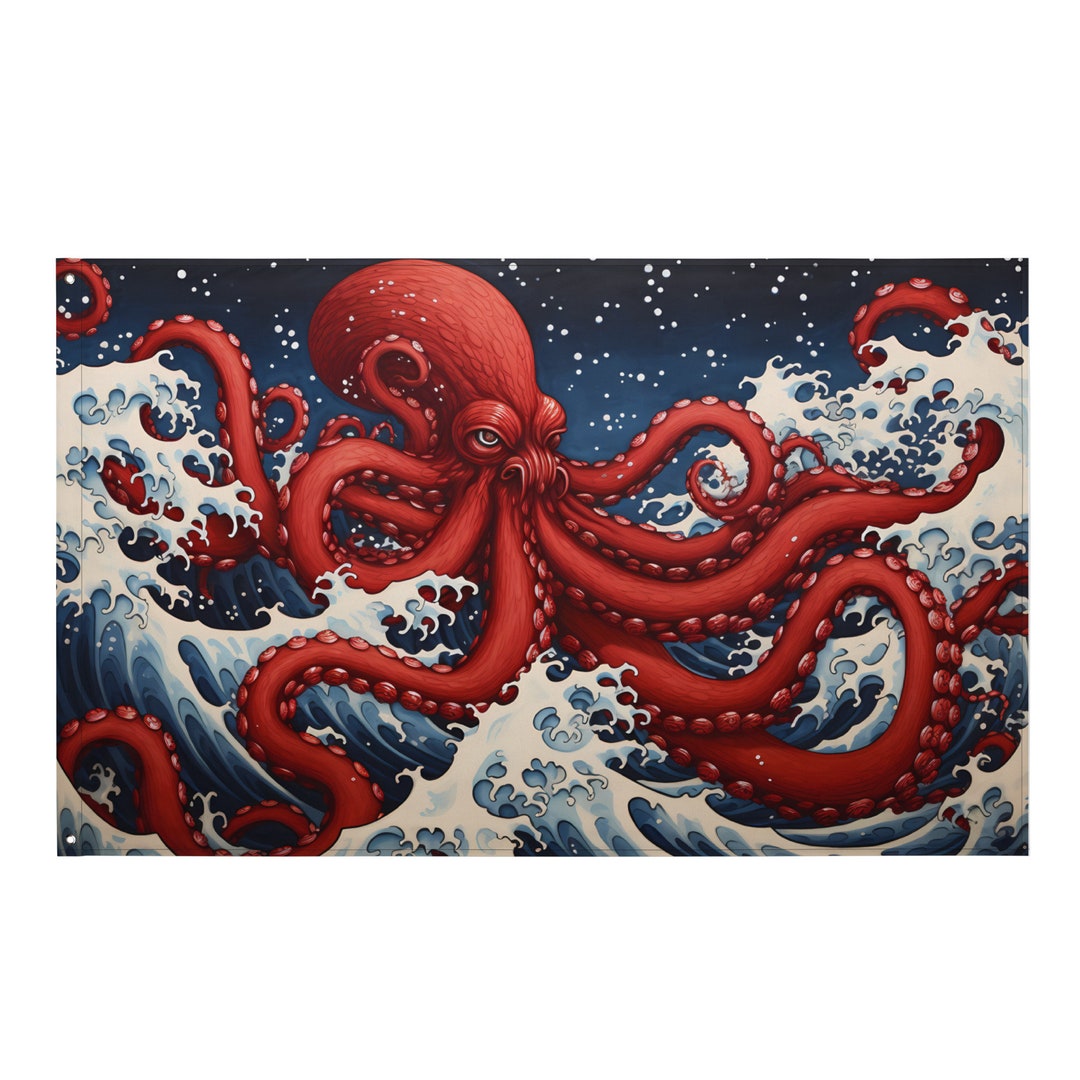 The Kraken 3 - Premium Polyester Flag - Flags and Banners Exclusive ...