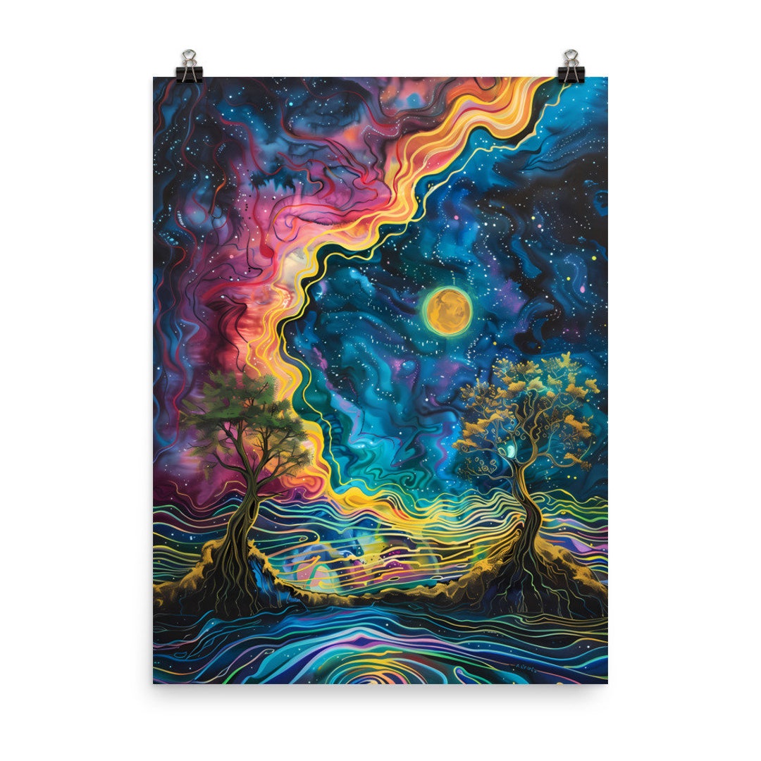 Twinroot - Enhanced Matte Paper Poster, Design Decor, Room Decoration ...