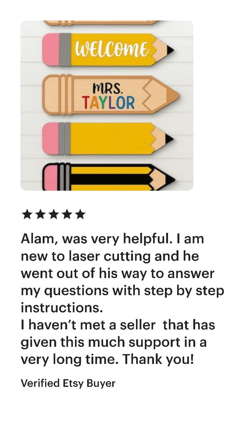 Teacher Pencil Sign Svg Bundle for Laser Cutting | Custom Classroom ...