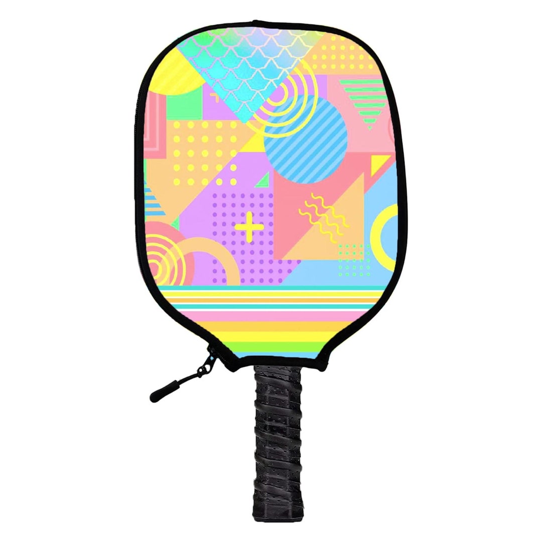 Peach Jam Pickleball Paddle Cover - Handmade Pickleball Paddle Covers ...