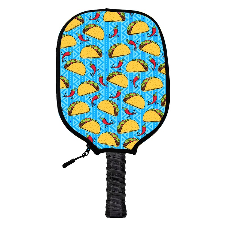 Taco Tuesday Pickleball Paddle Cover Handmade Pickleball Paddle Covers ...
