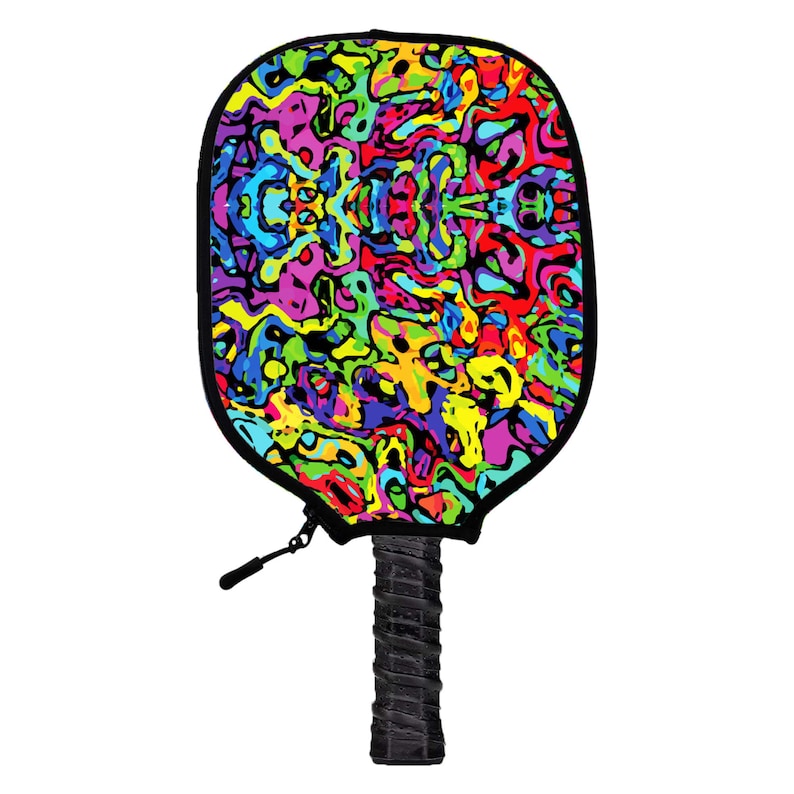 Graffiti Pickleball Paddle Cover - Handmade Pickleball Paddle Covers ...