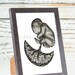Placenta Art for OBGYN Gift for Midwife Gift for Doula Gift for Labor ...