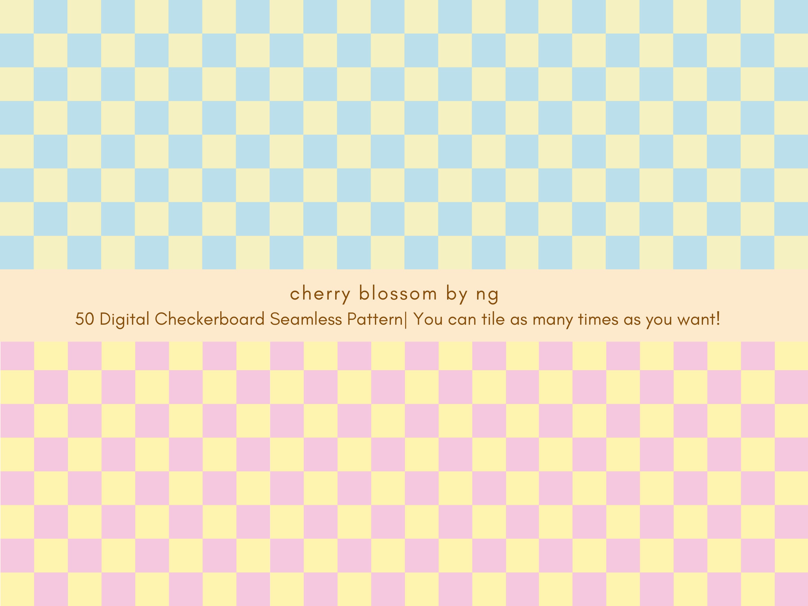 50 Checkerboard Digital Paper Checker Grid Background for Commercial ...