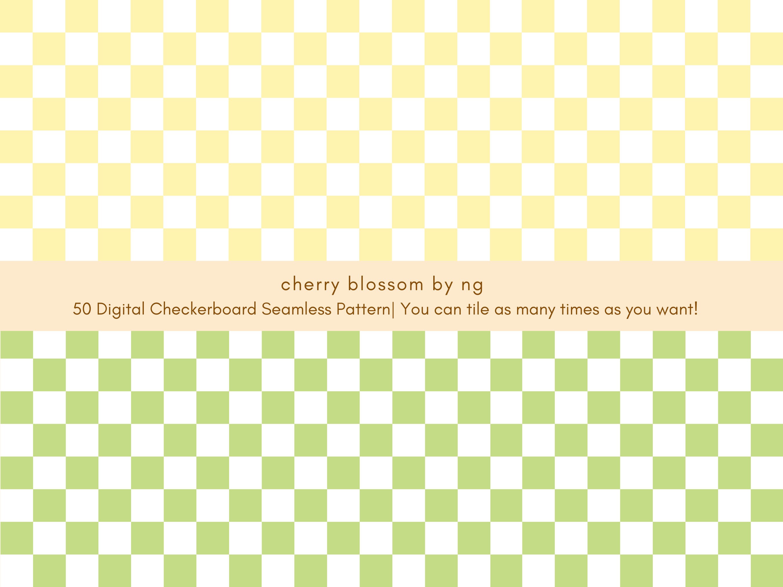 60+ Pastel Checks Digital Paper Retro Checkerboard Geometric Square ...