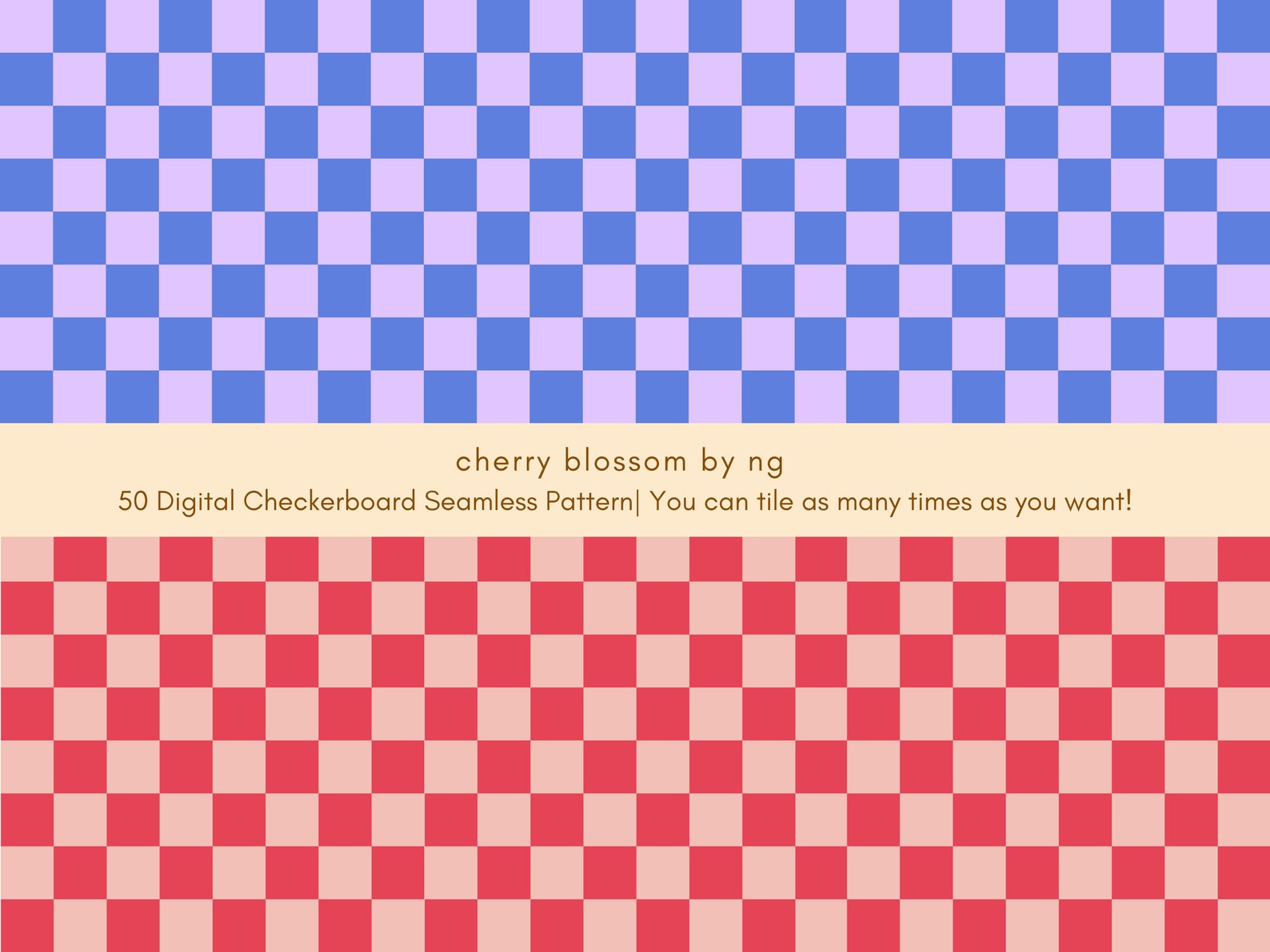 50 Checkerboard Digital Paper Checker Grid Background for Commercial ...