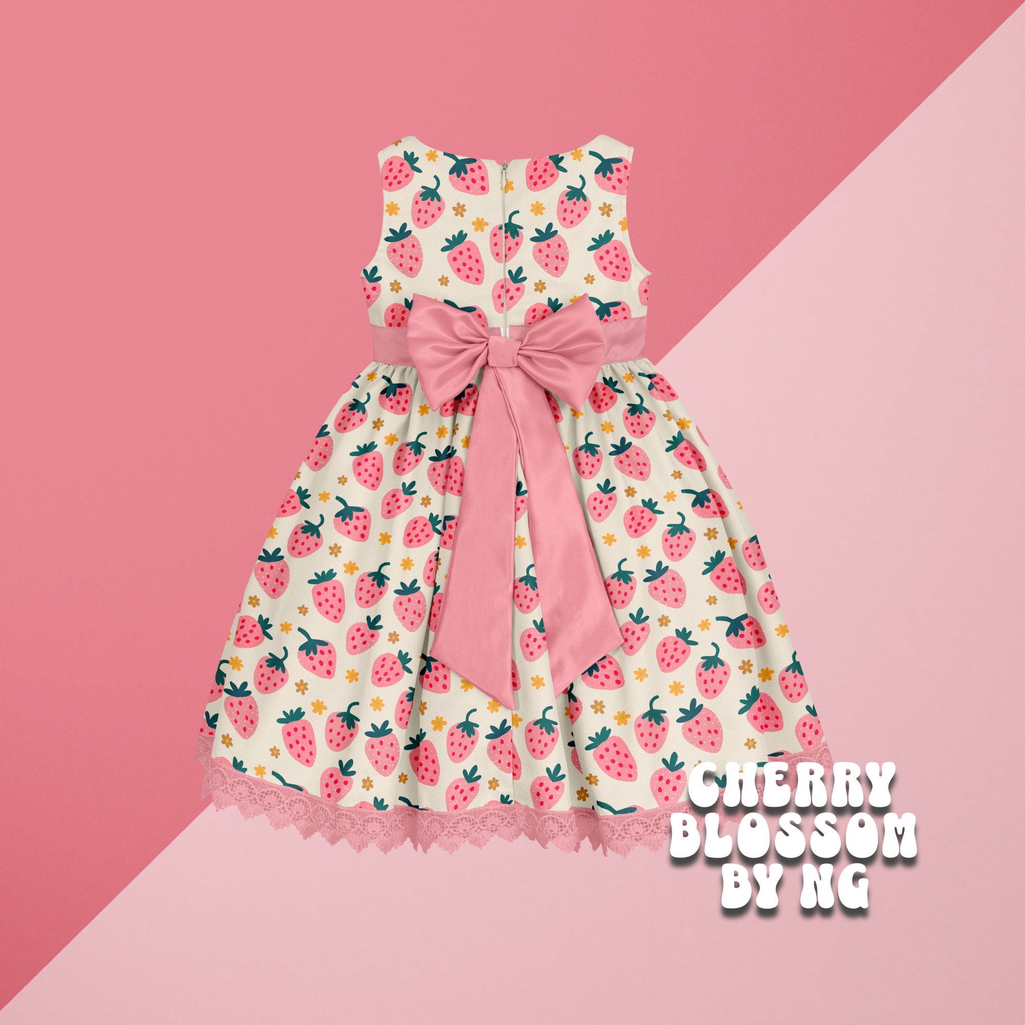Cute Strawberry Seamless Pattern, Seamless Strawberry File, Seamless ...