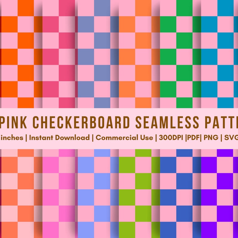 Checkerboard Fabric - Etsy