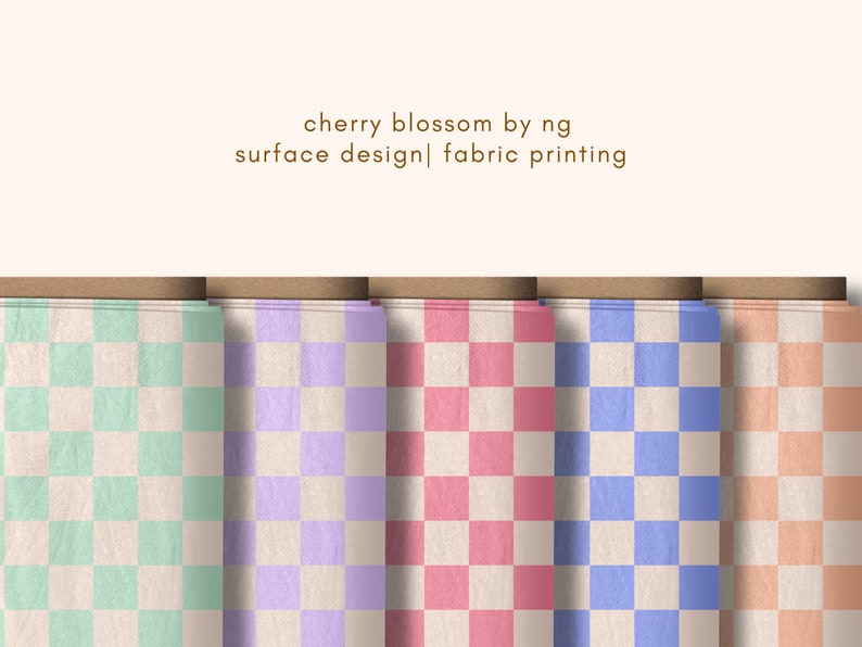 50 Pastel Checkerboard Digital Paper Checker Grid Background for ...