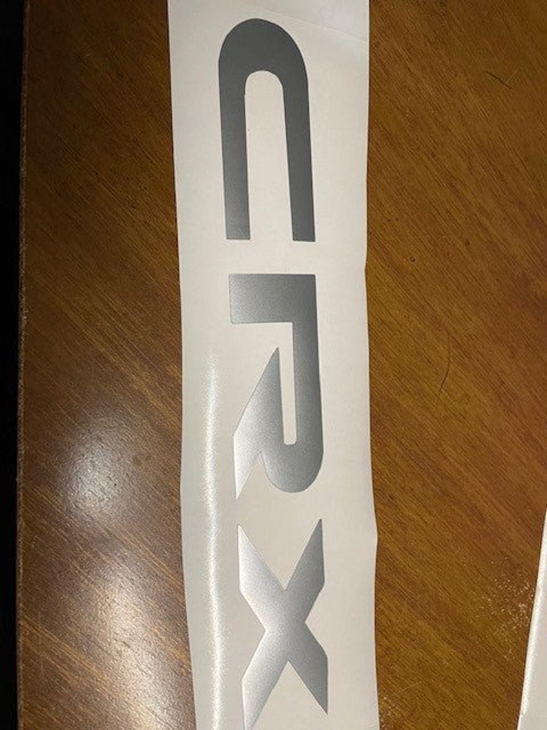 CRX Replica Tailight Decal- Silver - Etsy