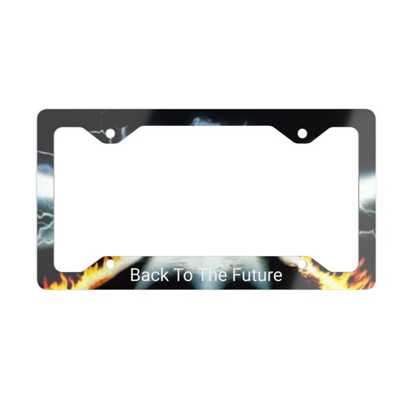 Back to the Future License Plate Frame - Etsy
