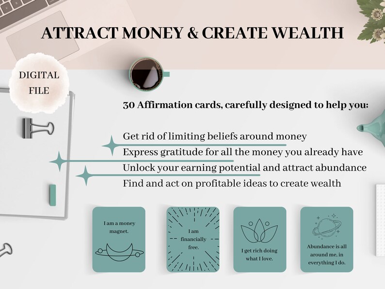 Positive Affirmation Cards for Self-care Printable Self-love Card Deck ...