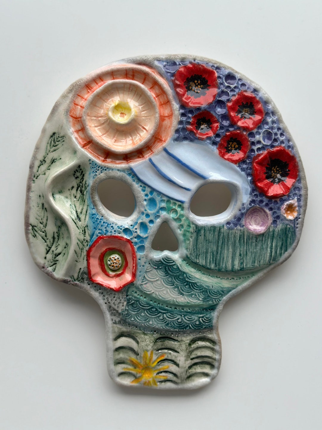 CALAVERA Ceramic Wall Mask - Cool Ceramic Wall Mask - Relationship ...