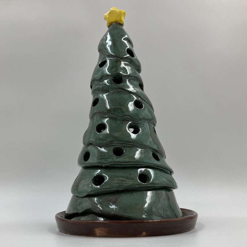 Ceramic Xmas Tree - Etsy