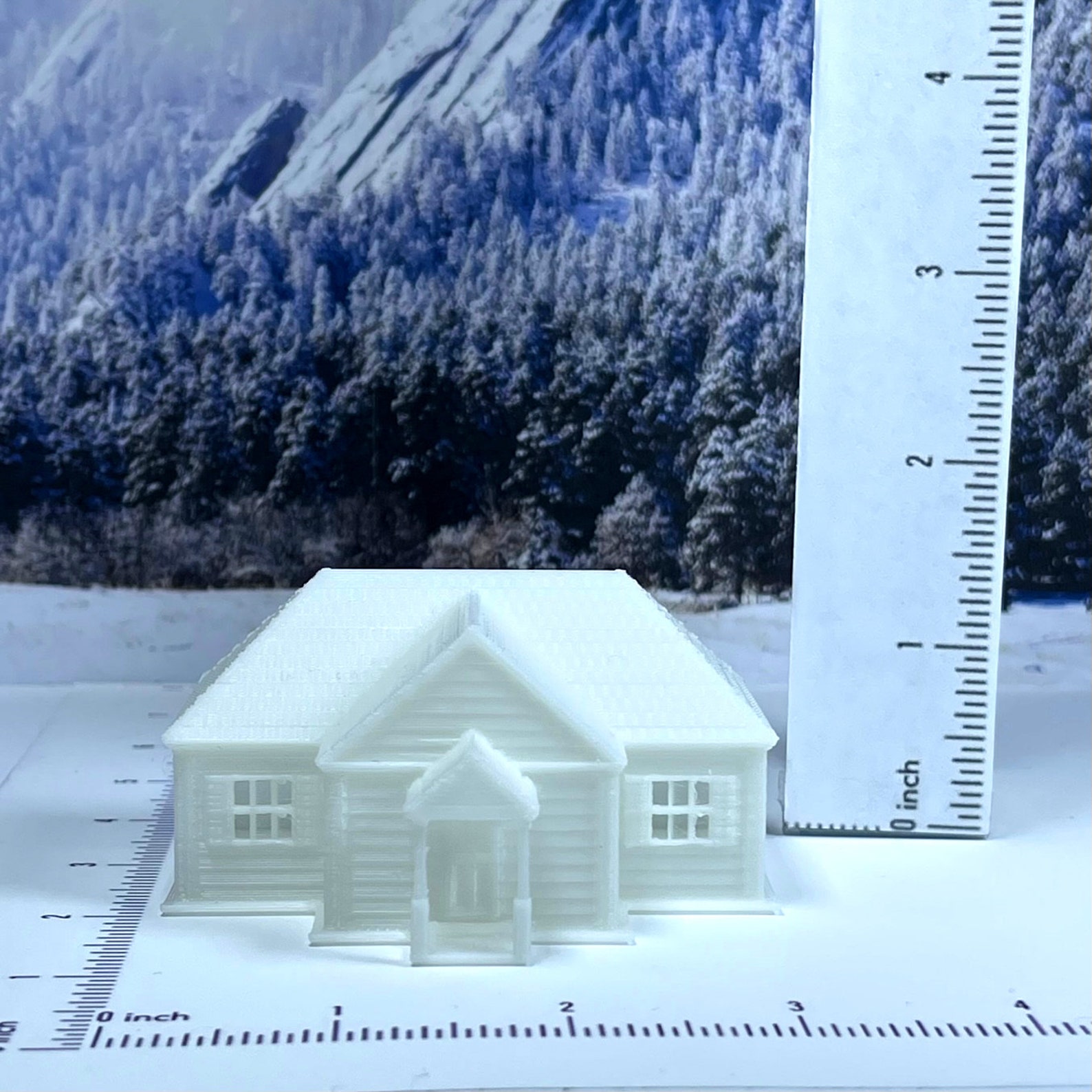 N-scale House Single Story 1:160 Scale Building DIY - Etsy