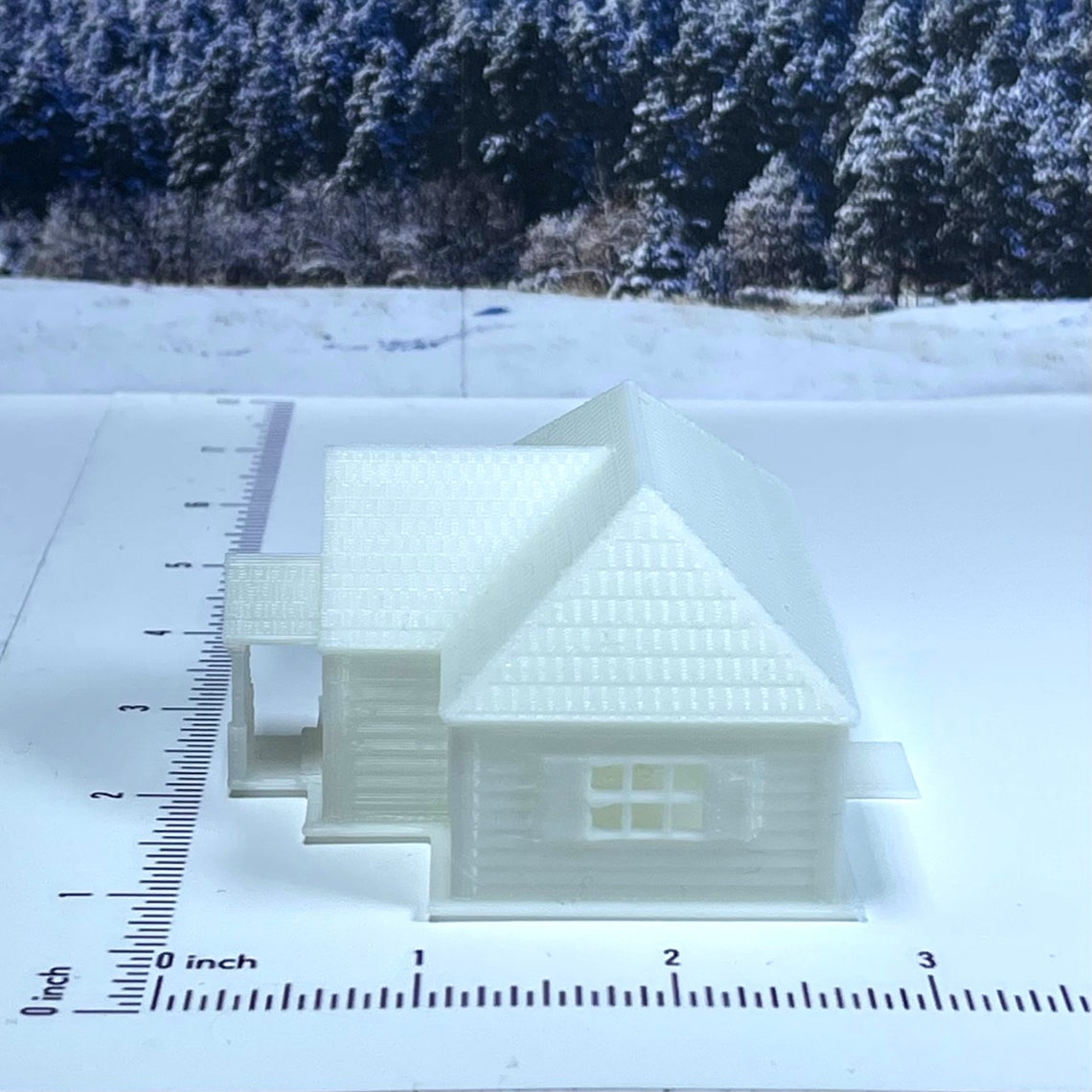 N-scale House Single Story 1:160 Scale Building DIY - Etsy