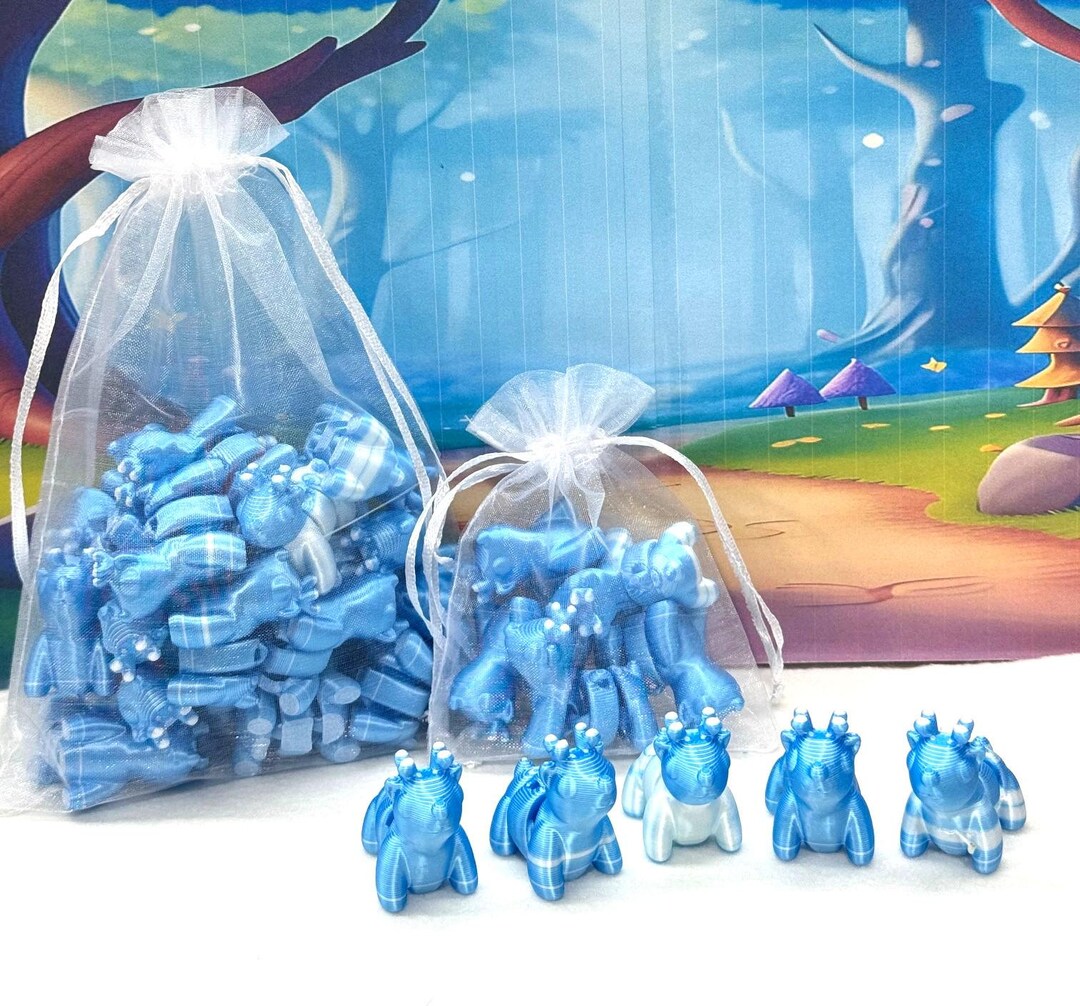 DIY Paint Your Own Mini Reindeer, Articulated 3D Printed Mini Reindeer ...