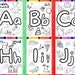 Printable Alphabet Colouring Pages, ABC Practice for Toddlers ...