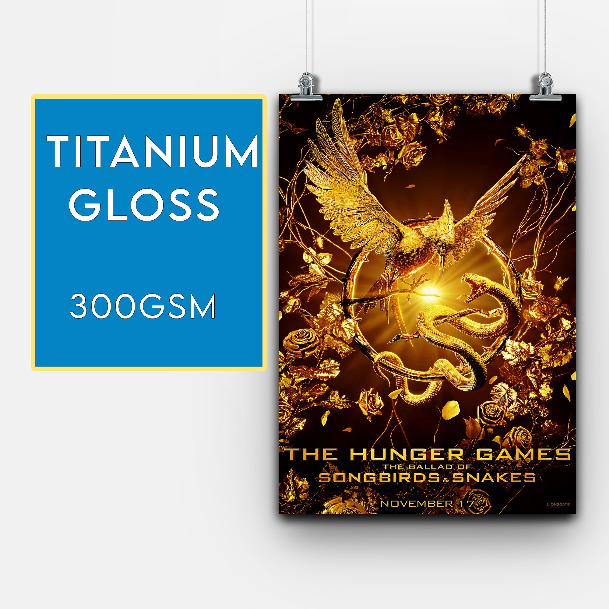 Hunger Games Gloss Poster