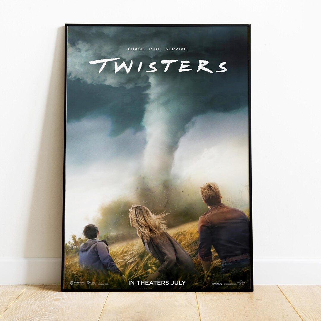 Twisters Digital Poster Printable Download Wall Decor Movie Prints Film ...