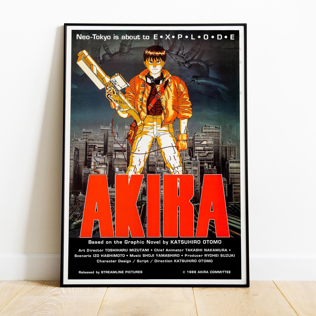 Akira 3 Digital Posters Printable Download Wall Decor Movie Prints Film ...