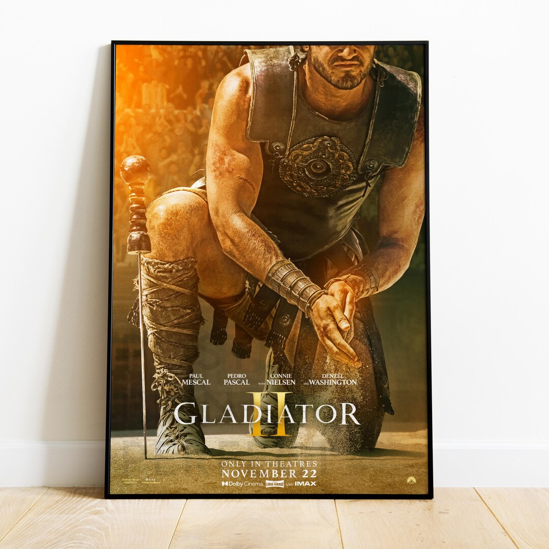 Gladiator II Digital Posters Printable Download Wall Decor Movie Prints ...