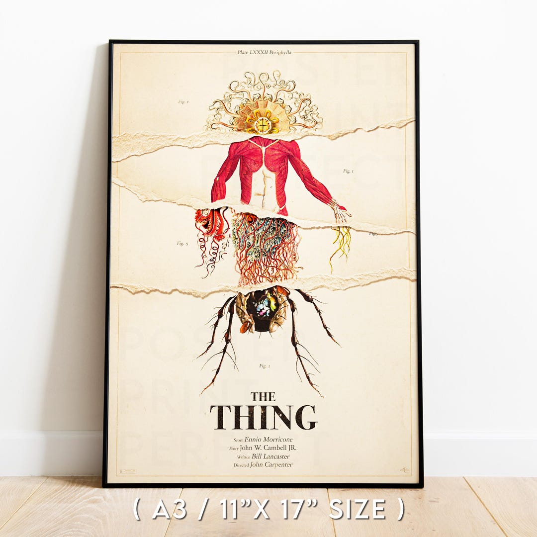 The Thing Digital Posters Printable Download Wall Decor Movie Prints ...