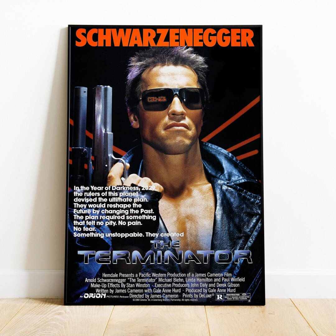 The Terminator Digital Posters Printable Download Wall Decor Movie ...