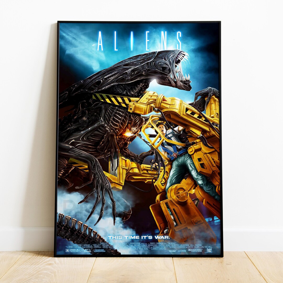 Aliens 3 Digital Posters Printable Download Wall Decor Movie Prints ...