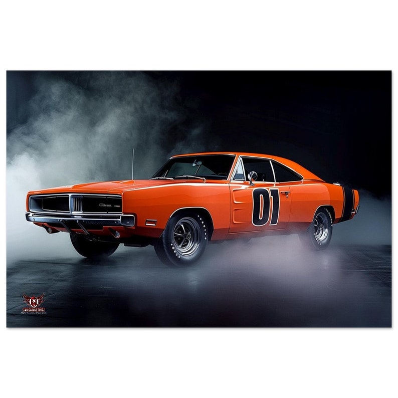 1969 Dodge Charger "general Lee" - Etsy