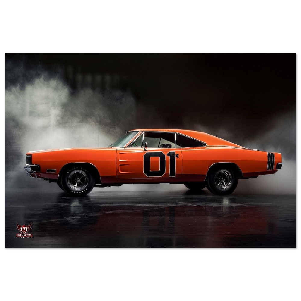 1969 Dodge Charger "general Lee" - Etsy