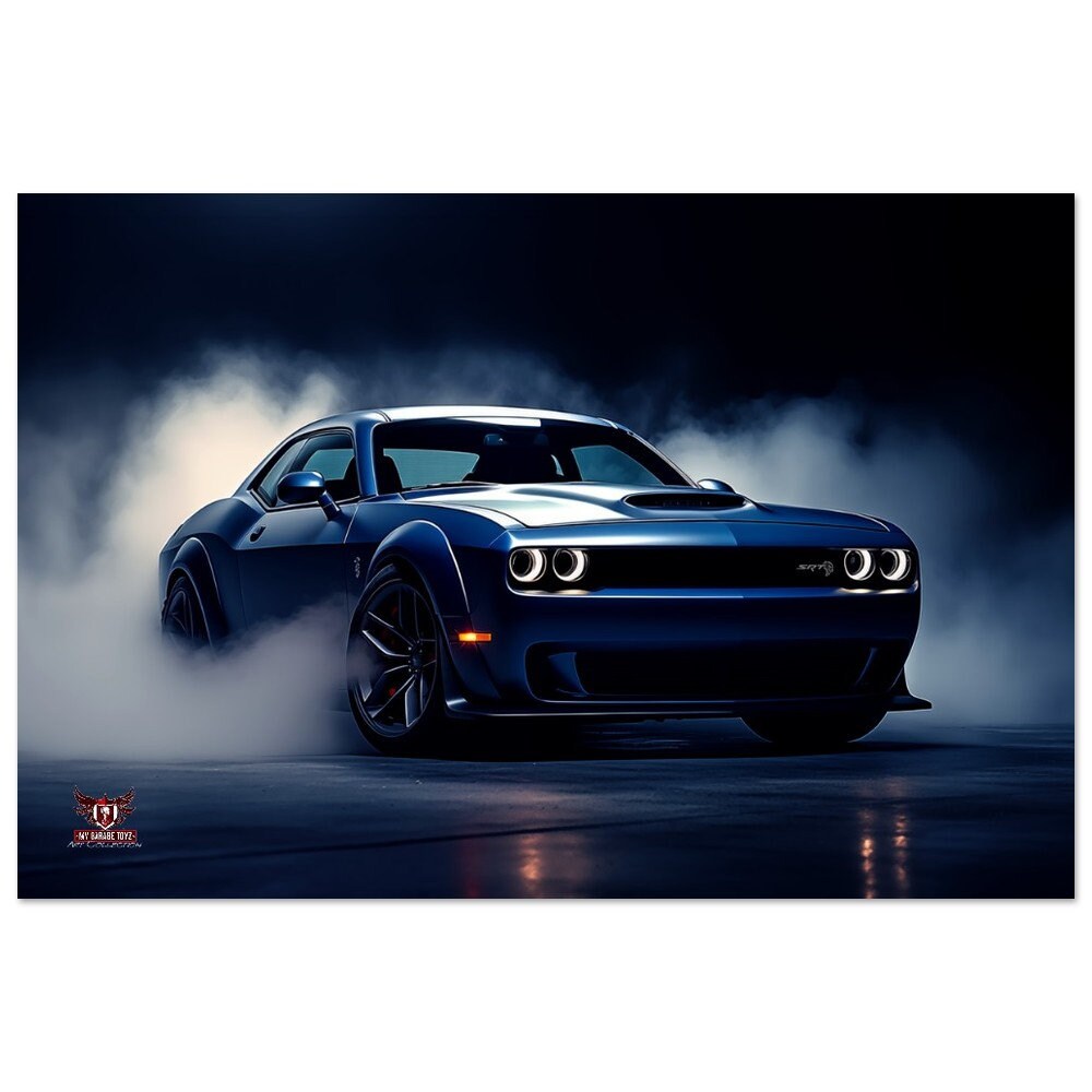 Challenger SRT Hellcat Inspired Wall Art - Etsy