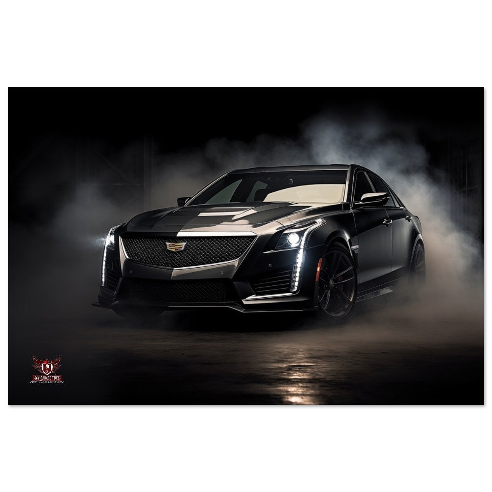 Cadillac CTS-V Inspired Wall Art - Etsy