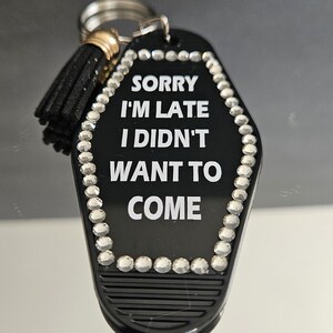 Blinged Motel Keychain Holder - Etsy