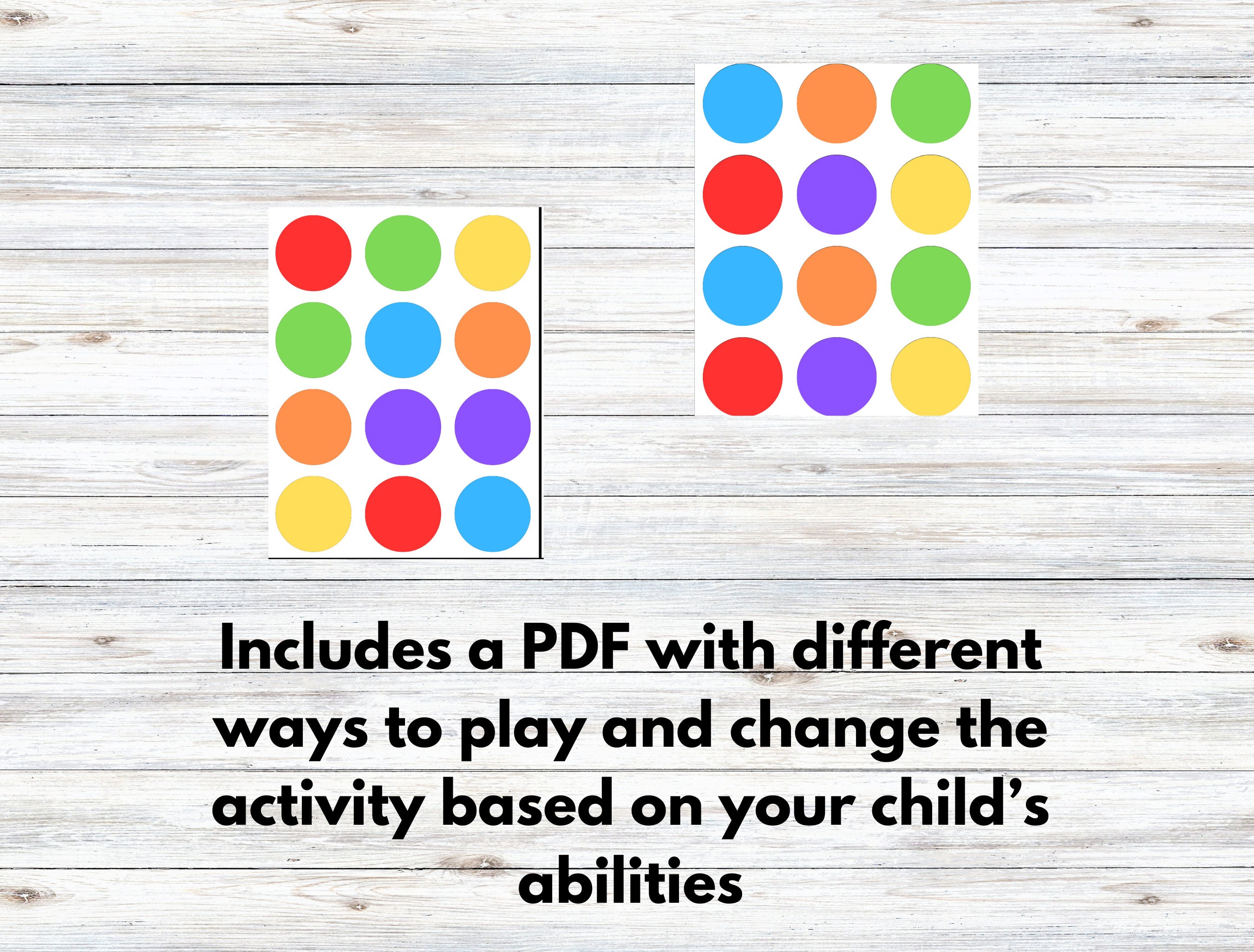 Editable Muffin Tin Coding Color Matching, Learning Colors Sorting ...