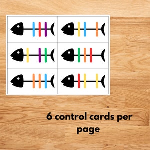 Popsicle Stick Fish Color Matching Printable Toddler Activity. Perfect ...