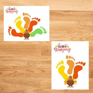 Thanksgiving Handprint Craft Printable Activity for Toddlers. Perfect ...