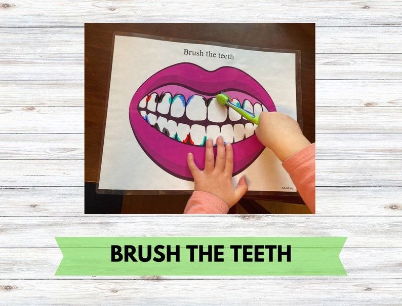 Brush Teeth Dental Hygiene Printable, Human Teeth Human Body, Dentist ...