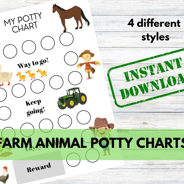 Train Potty Charts - Etsy