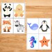 Animal Puzzle Matching Game Printable, Logic Puzzle Brain Teaser ...