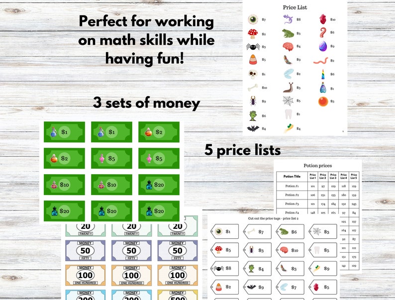 Potion Making Pretend Play, Witchs Brew Potion Recipe, Halloween ...