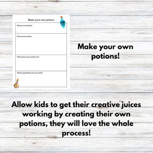 Potion Making Pretend Play, Witchs Brew Potion Recipe, Halloween ...