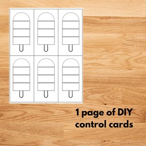 Popsicle Stick Match Color Recognition Toddler Printable Game. Perfect ...