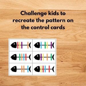 Popsicle Stick Fish Color Matching Printable Toddler Activity. Perfect ...